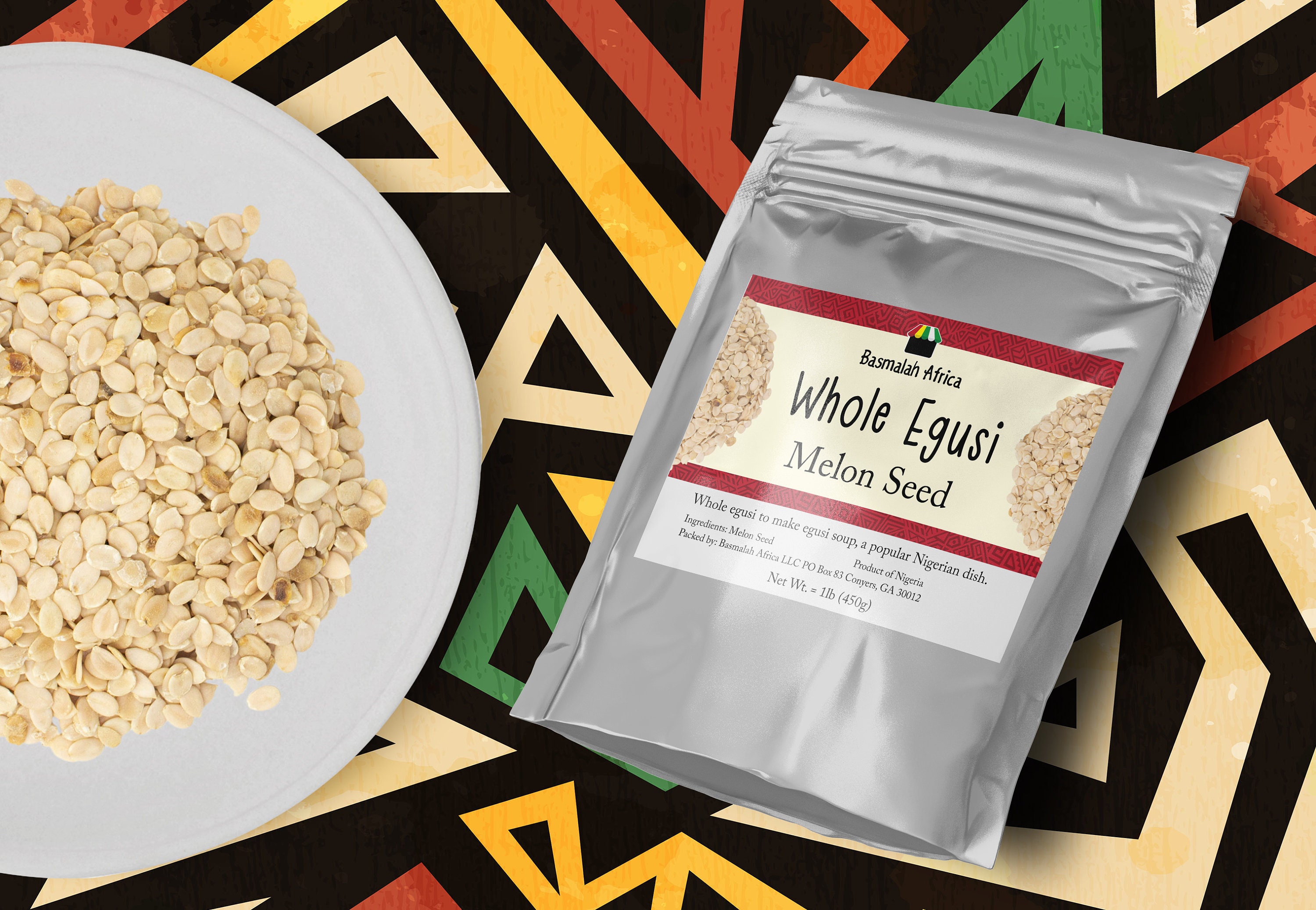 Nigerian Egusi Seeds Ground Egusi Powder for Egusi Soup - Etsy Canada