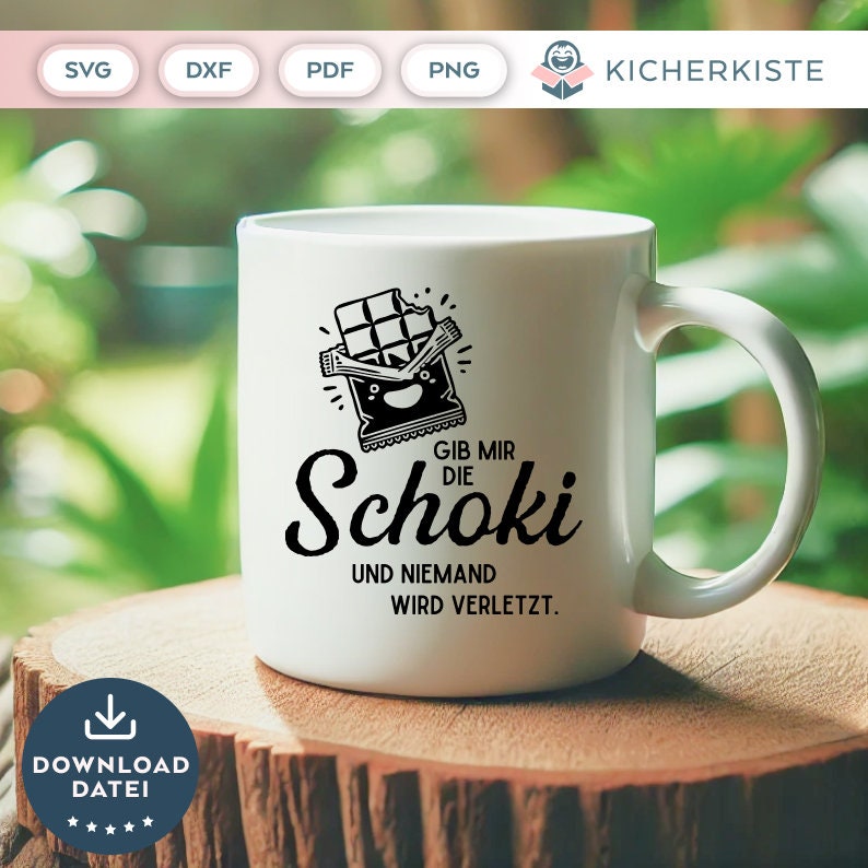 Deutsche Sprüche SVG PNG Shopping Zitate Bundle Plotterdatei Witzige ...