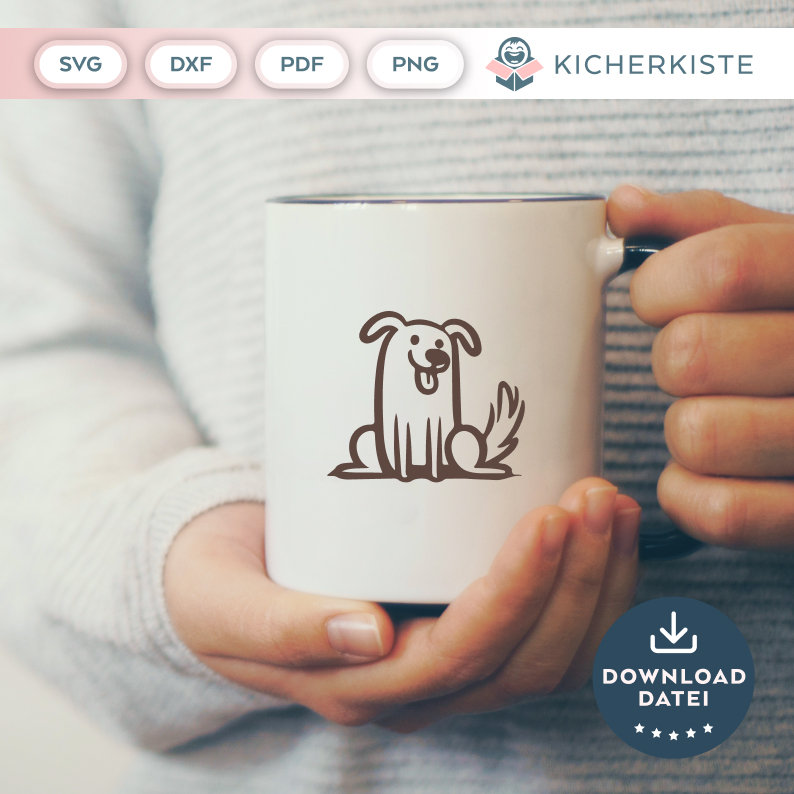 Bundle Plotterdatei Hunde SVG PNG Deutsche Schneidedatei Clipart Für T-shirt Süße Tiere Für ...