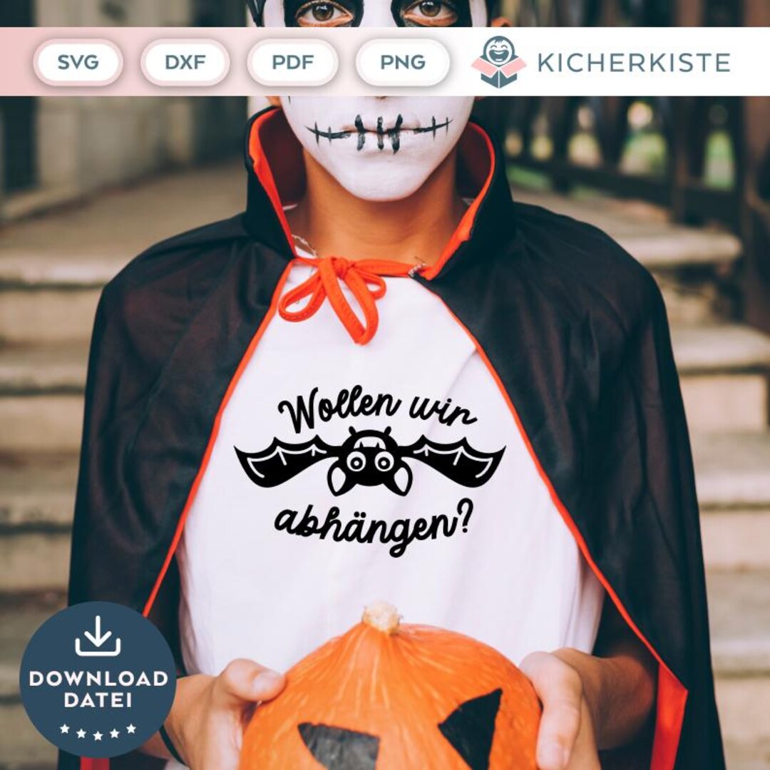 Plotterdatei Fledermaus SVG PNG Halloween Bat Clipart Cute Halloween Svg Selbst Drucken ...