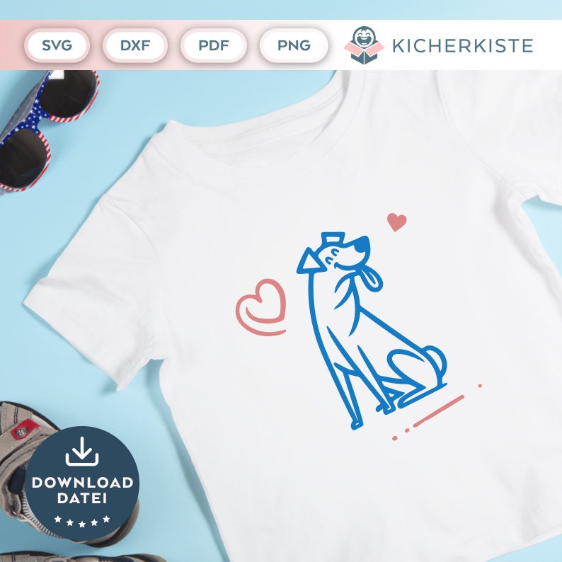 Bundle Plotterdatei Hunde SVG PNG Deutsche Schneidedatei Clipart Für T-shirt Süße Tiere Für ...