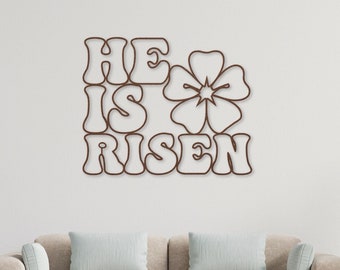 He is Risen Sign - Etsy