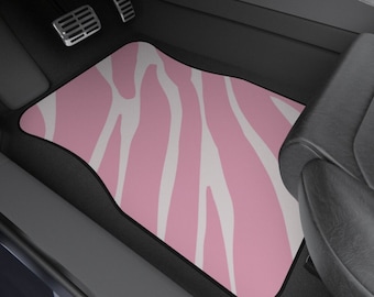Pink Zebra Car Mats - Etsy