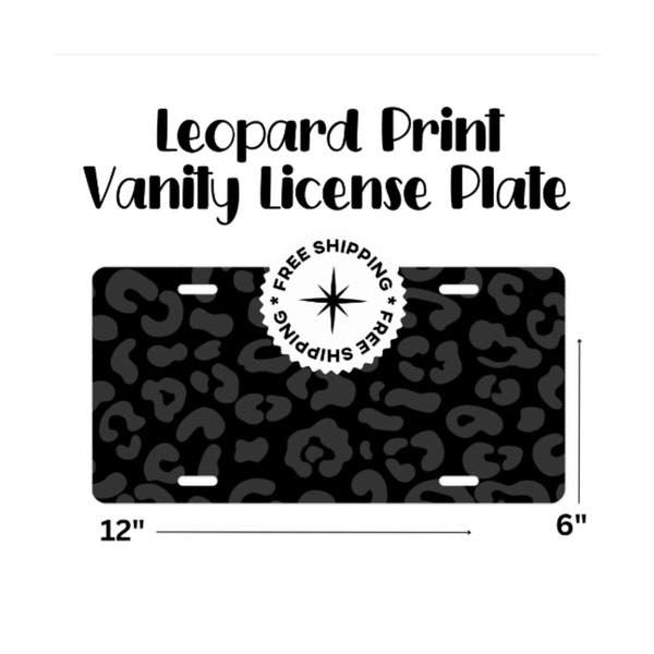 Front License Plate - Etsy