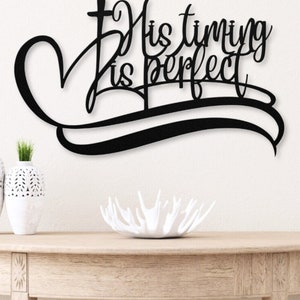 Christian Metal Wall Art Sign Religious Biblical Wall Sign Decor ...