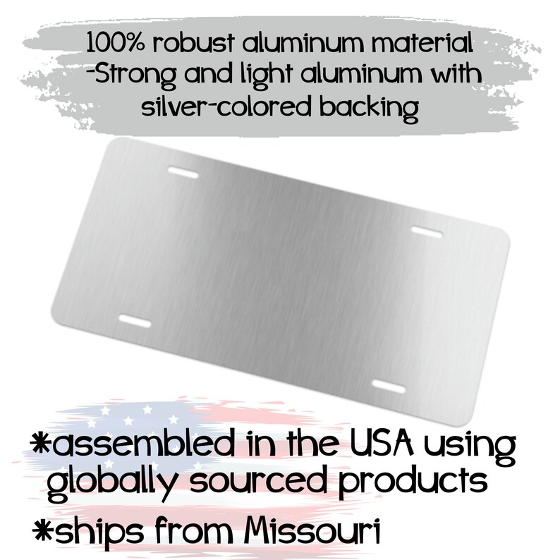 License Plate Cats Cute License Plate Vanity License Plate Front Car ...