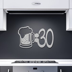 Beer 30 Bar Sign, Beer Thirty Sign for Beer Drinker Gift, Funny Beer ...
