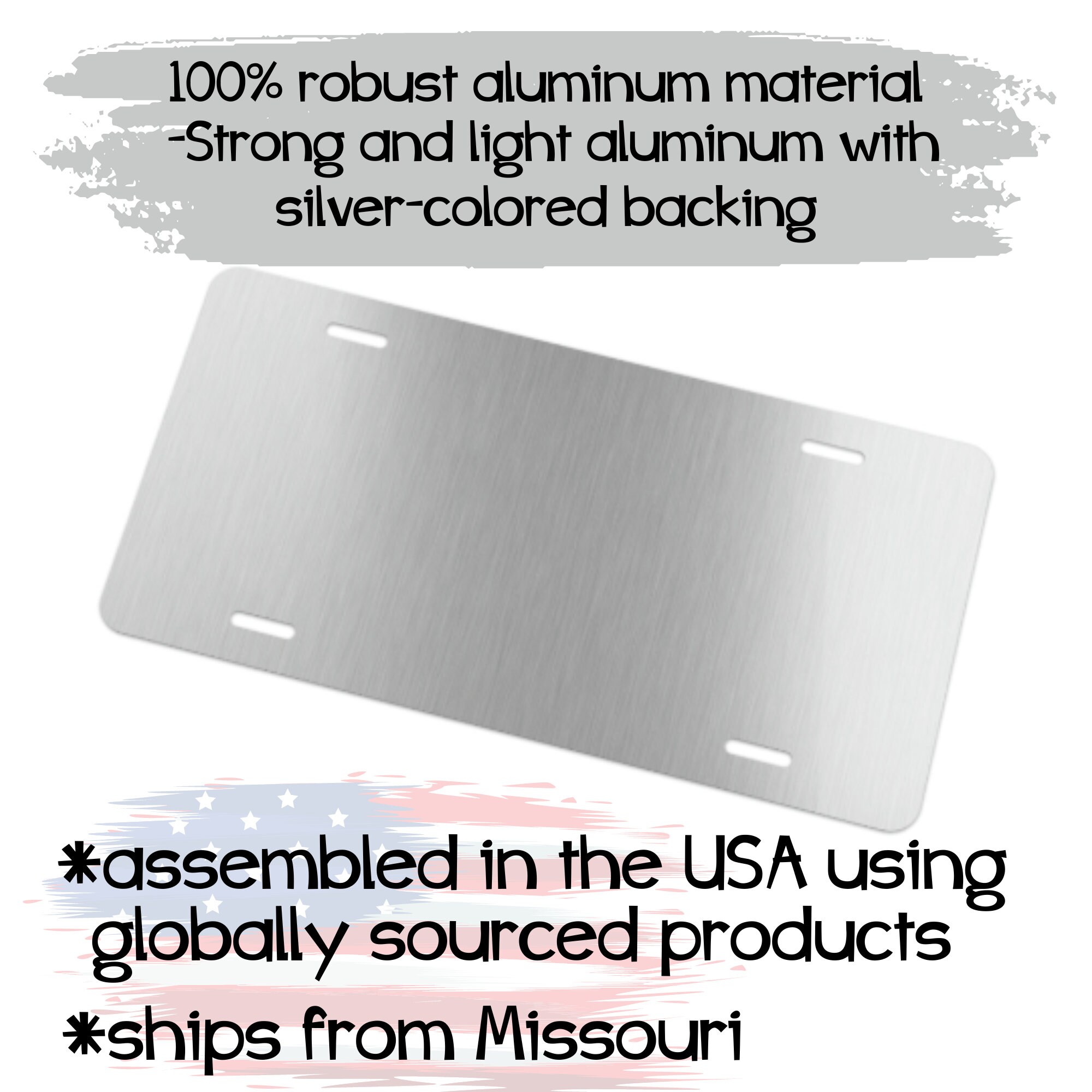 Cowgirl License Plate Desert License Plate Vanity License Plate Front ...