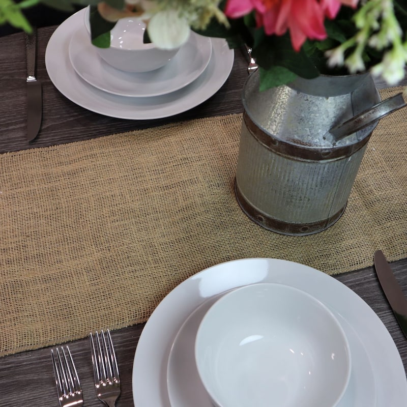 Jute Table Runner - Etsy