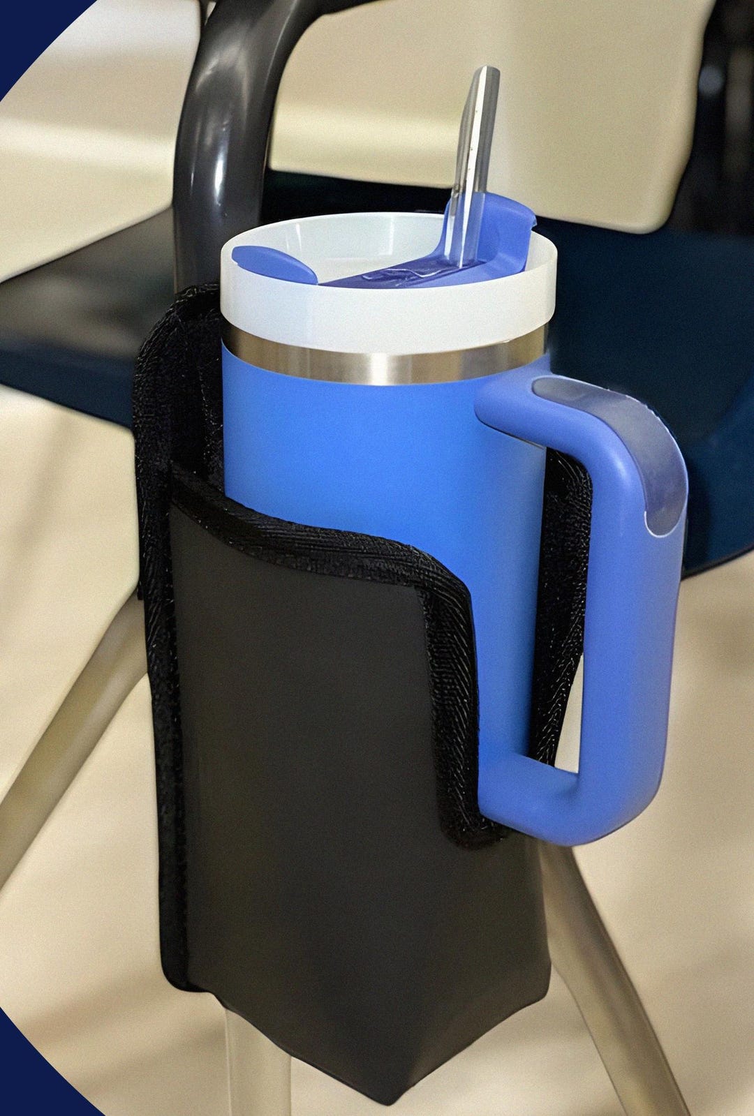 Mighty Grip Cup Holder Drink Holder for 40oz Large Tumblers and Water ...