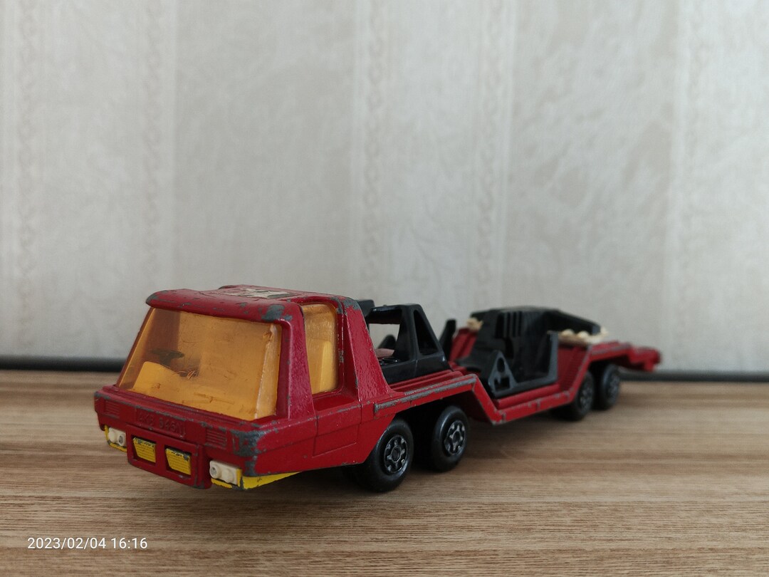 1975 Matchbox Super Kings Transporter Lesney K-13-2 K-114 Metal Diecast ...