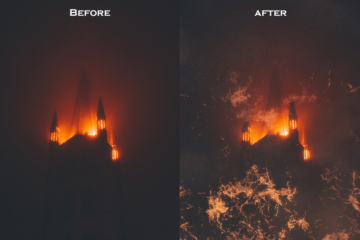 55 Epic Photo Overlays | Sparks Overlay, Fire Overlay, Burning Effect ...