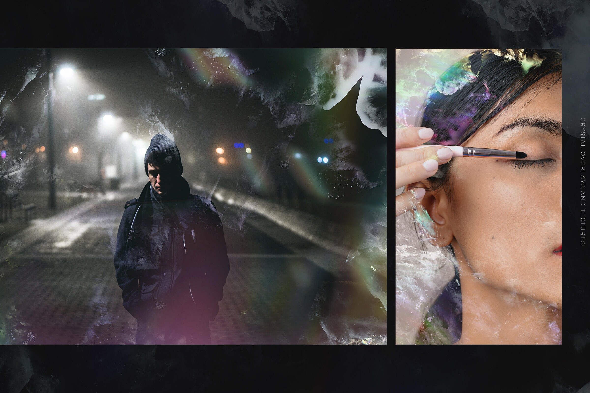 Crystal Overlays | Light Flare Overlays, Crystal Light, Photoshop Prism ...