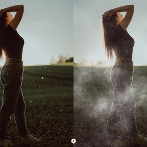 50 Dust Photo Overlays | Photoshop Overlay, Smoke Overlay, Cinematic ...