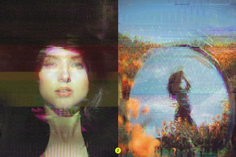 Bad Signal Photo Effect | Distortion, VHS, Analog Photo Effect, Photo ...
