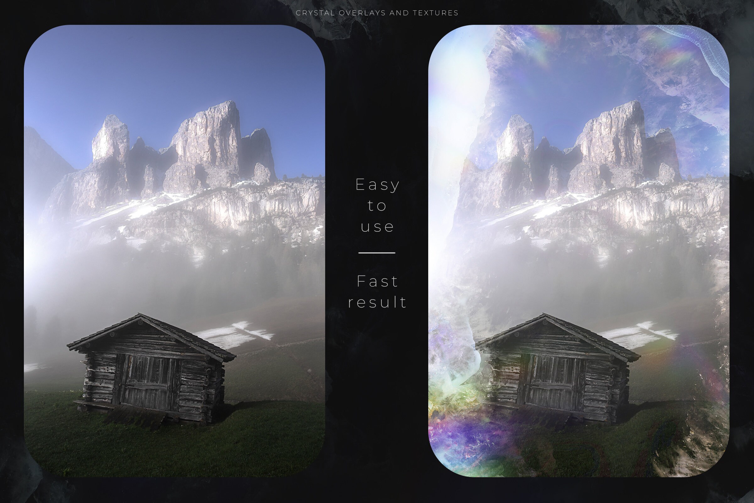 Crystal Overlays | Light Flare Overlays, Crystal Light, Photoshop Prism ...