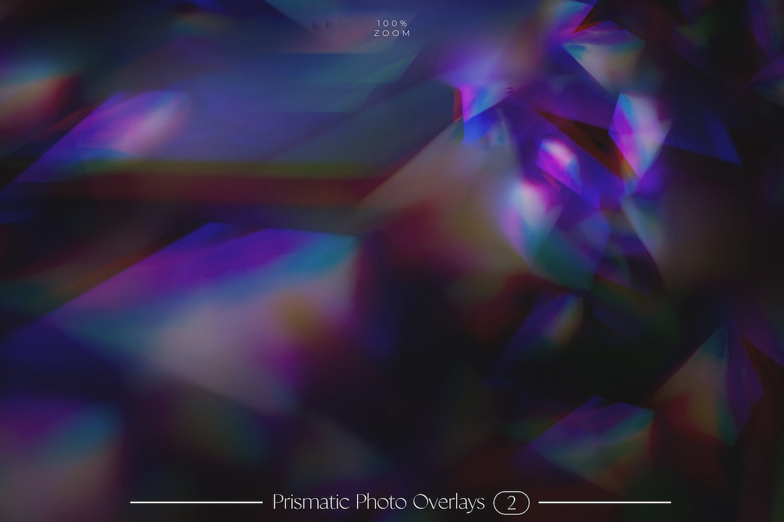 Prismatic Photo Overlays 2 Photoshop Prism, Prism Photo Effect, Prism ...