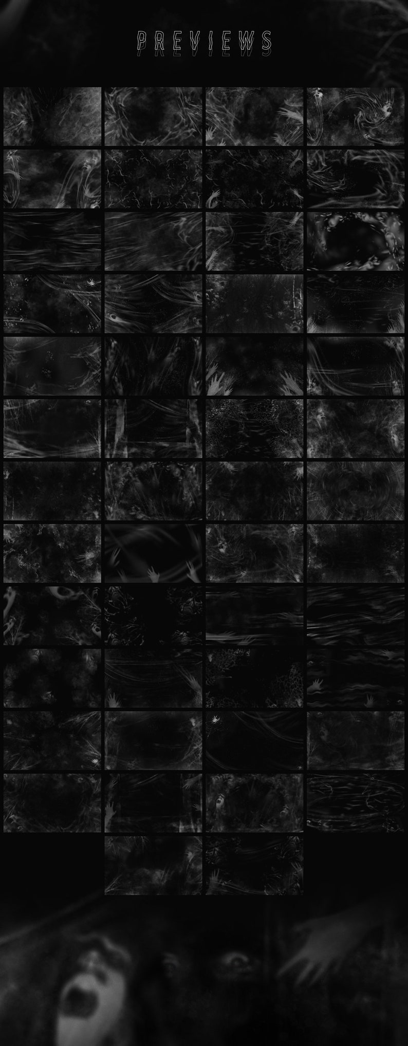 Halloween Photo Overlays Horror Film Effect, Scary Overlay, Scary Photo ...