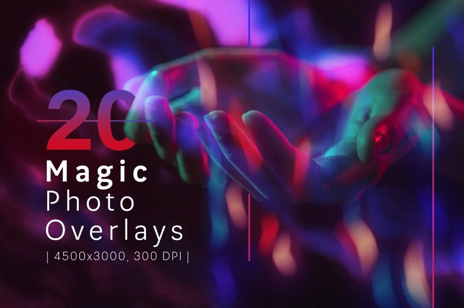 Magic Photo Overlays Psychedelic Photo Effect Photoshop - Etsy