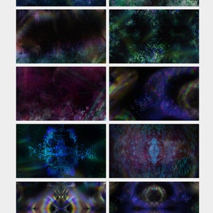 Mystica Photo Overlays | Psychedelic Photo Overlays, Neon Overlays, Fractal Overlays, Abstract ...