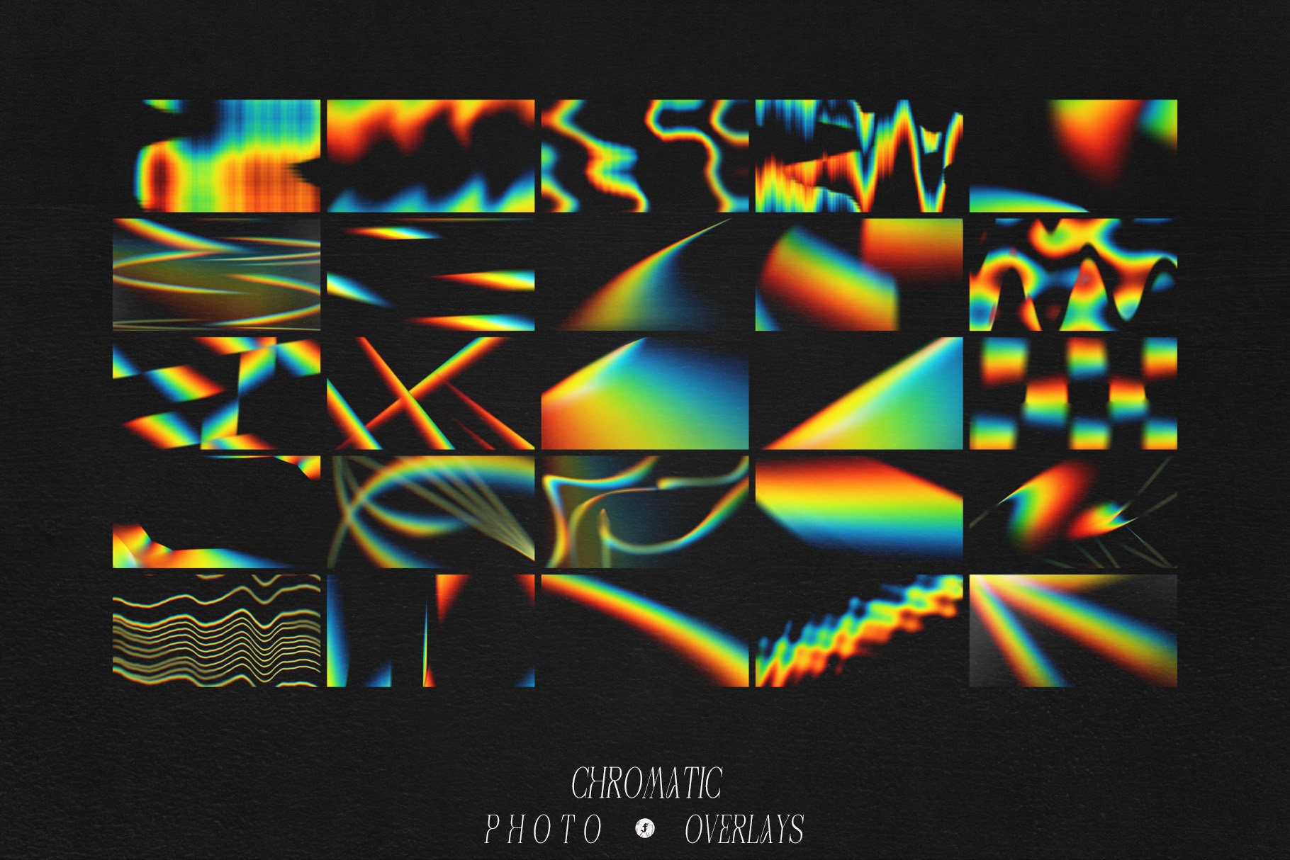 50 Chromatic Overlays Rainbow Photoshop Overlay, Rainbow Photo Effect ...