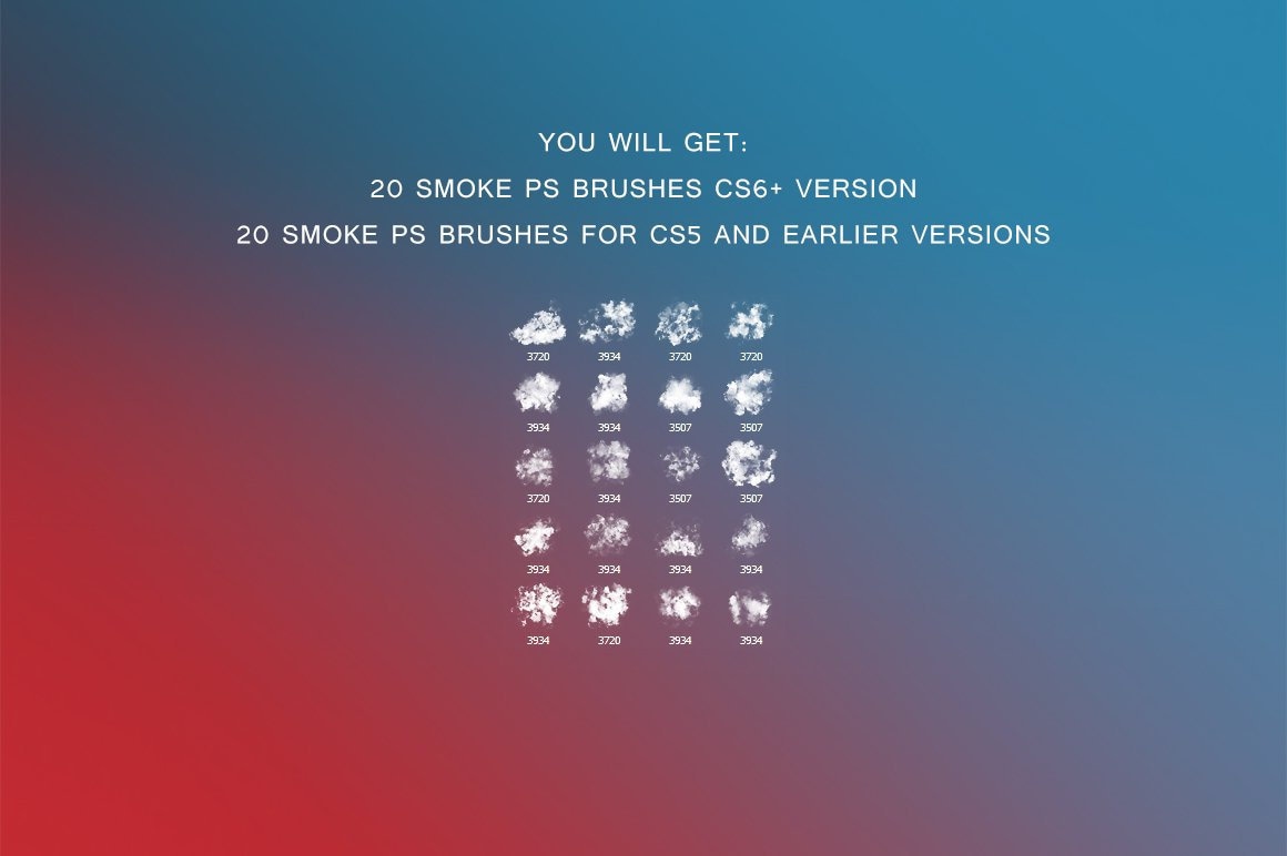 20 Smoke Photoshop Brushes | Smoke Stamps, Photoshop Smoke, Realistic ...