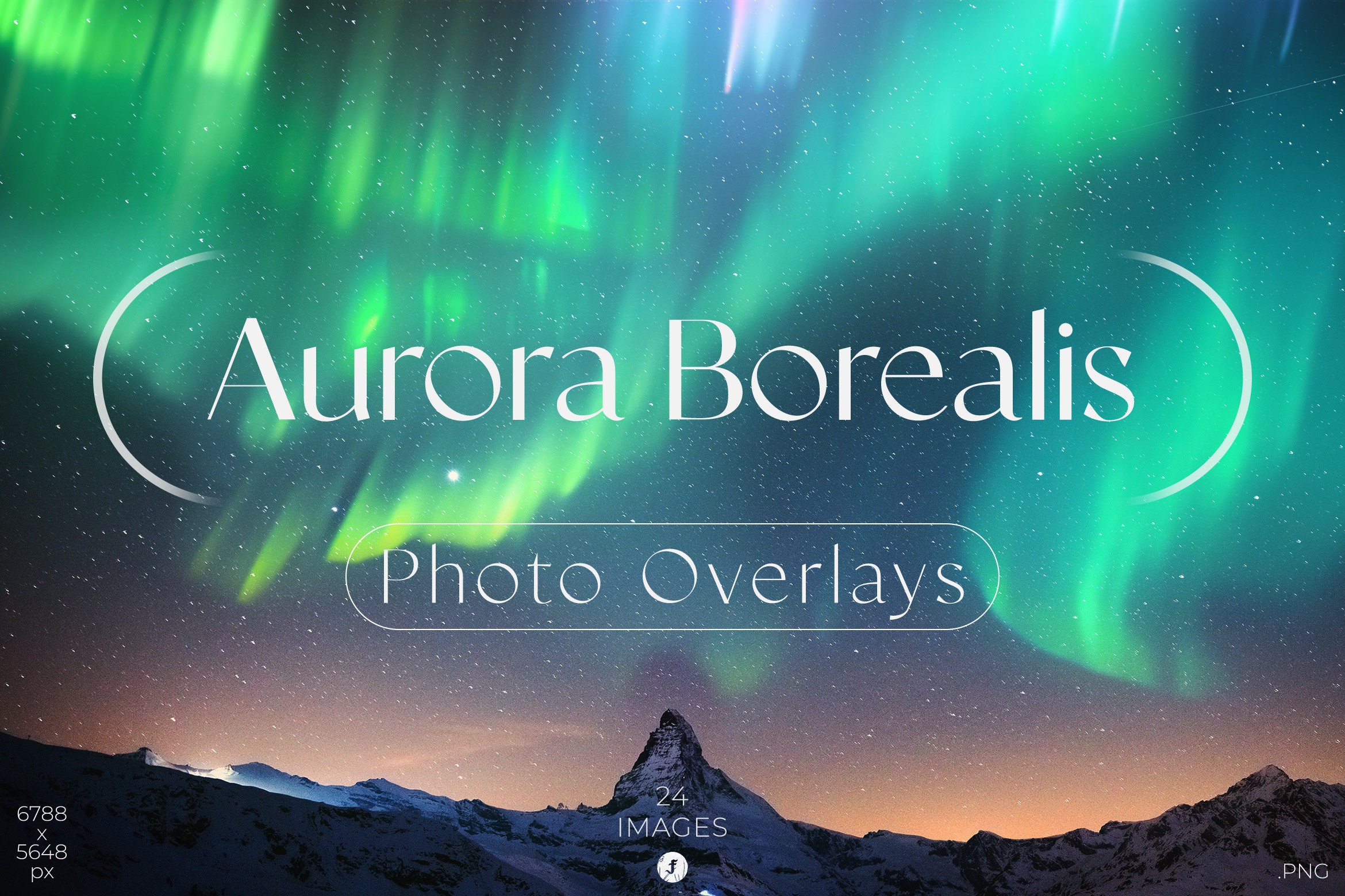 Aurora Borealis Overlays | Northern Lights Realistic Photo Overlays ...