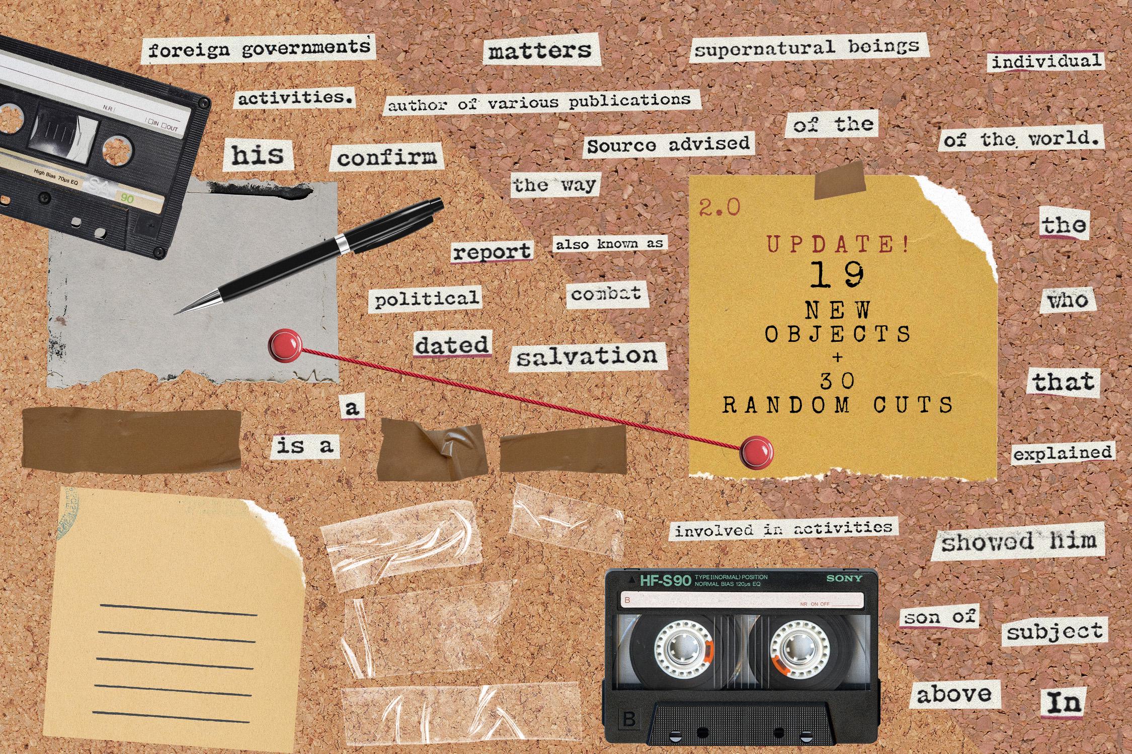 Criminal Bureau Collage Kit, Forensic Design, Detective Storytelling ...
