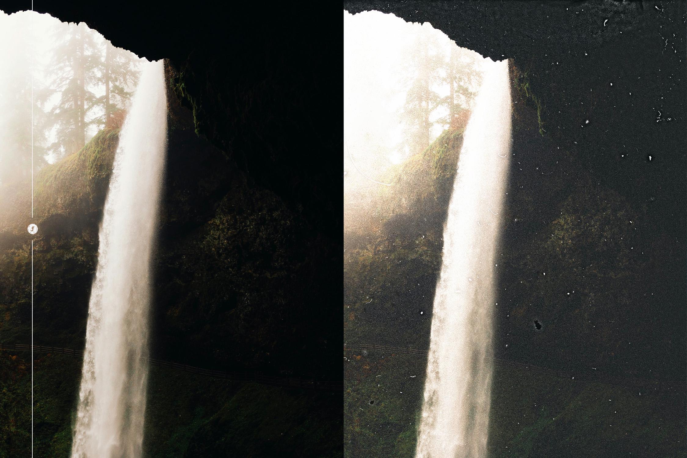 Film Texture Photoshop Overlays, Film Dust Grain, Dust and Scratches ...
