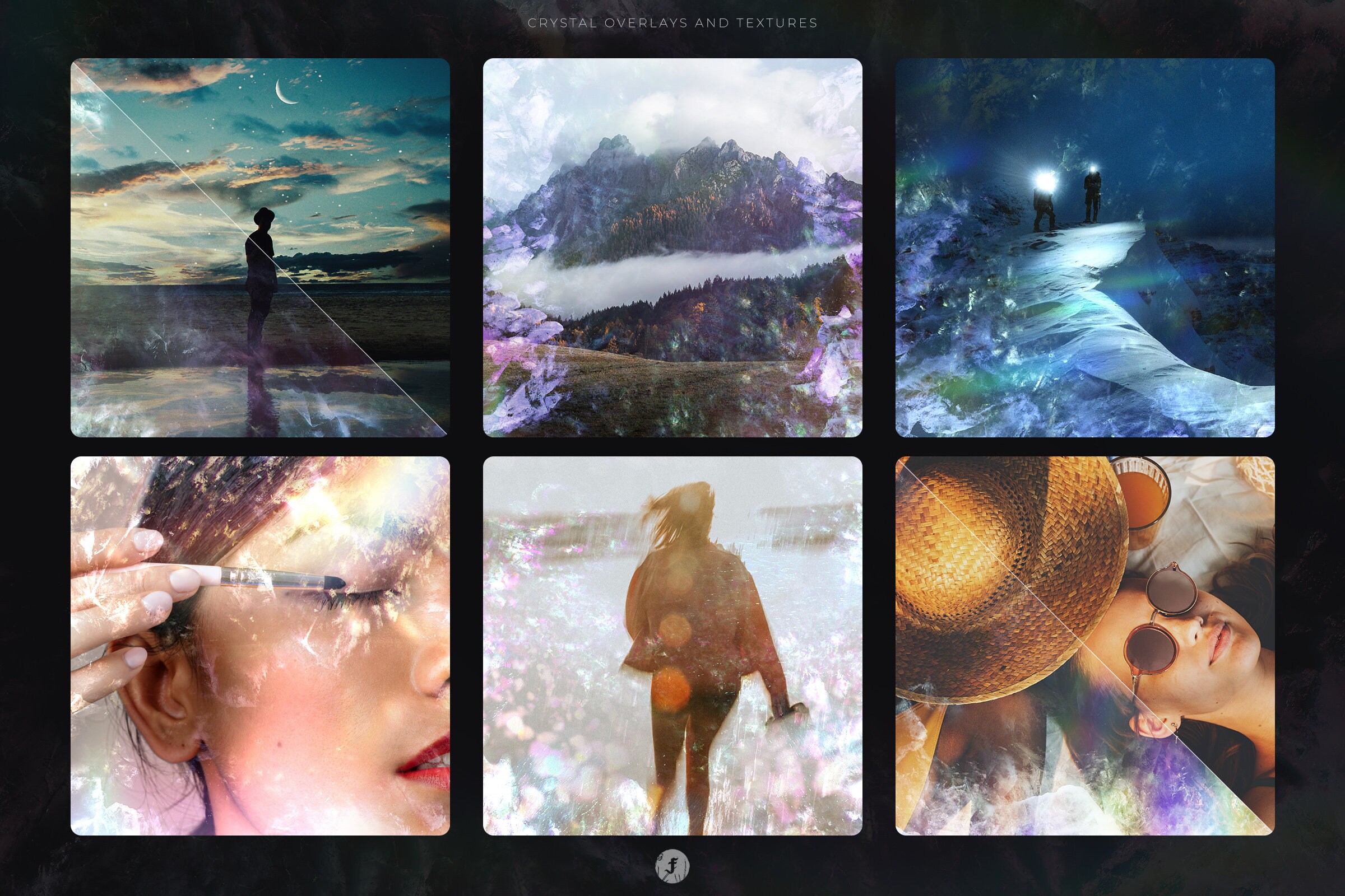 Crystal Overlays | Light Flare Overlays, Crystal Light, Photoshop Prism ...