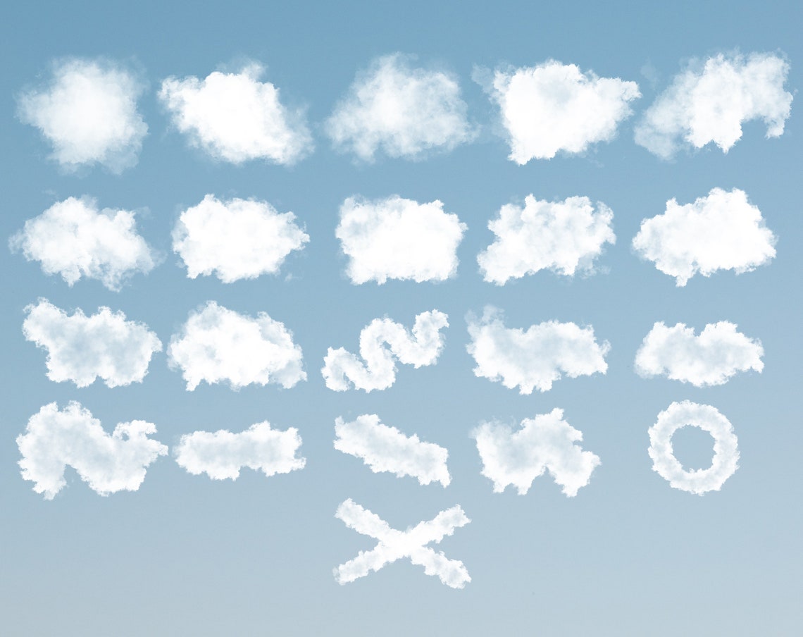 Cloud Overlays | Realistic Cloud PNG Sky Clipart for Photoshop and ...