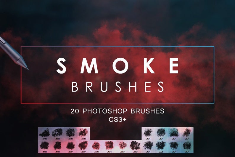 20 Smoke Photoshop Brushes | Smoke Stamps, Photoshop Smoke, Realistic ...