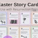 Easter Story Cards - PDF Print, Resurrection Egg Story Cards, Digital ...