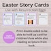 Easter Story Cards - PDF Print, Resurrection Egg Story Cards, Digital ...