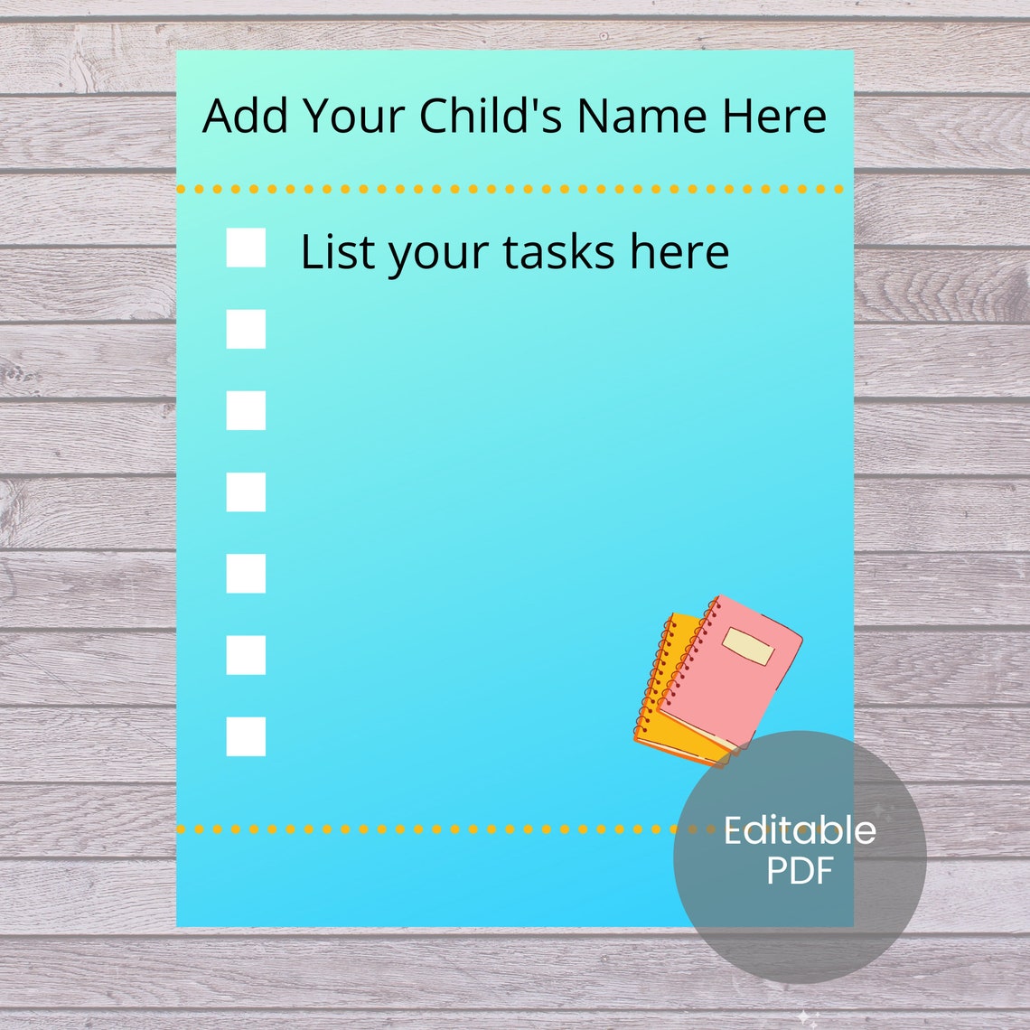 Morning Routine Chart for Kids, Printable Morning Checklist, Editable ...