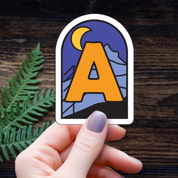 Letter Stickers - Etsy