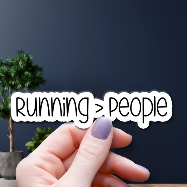 Running Decal - Etsy