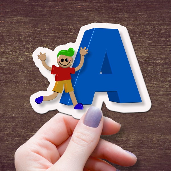 Alphabet Stickers - Etsy