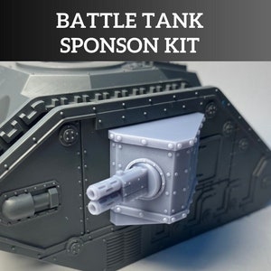 Sponson Kit for Imperial Battle Tank Compatible With 40k Leman Russ - Etsy
