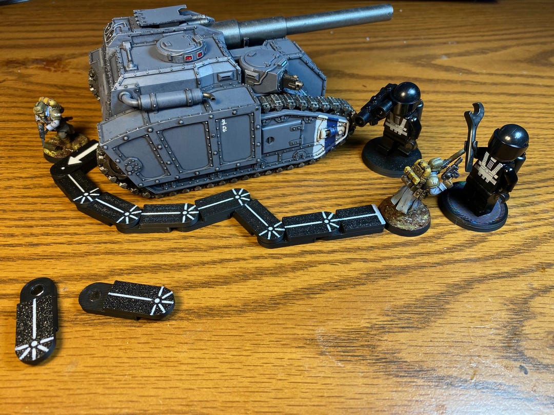 Flexible Magnetic Chain Ruler Set for Wargaming - Etsy