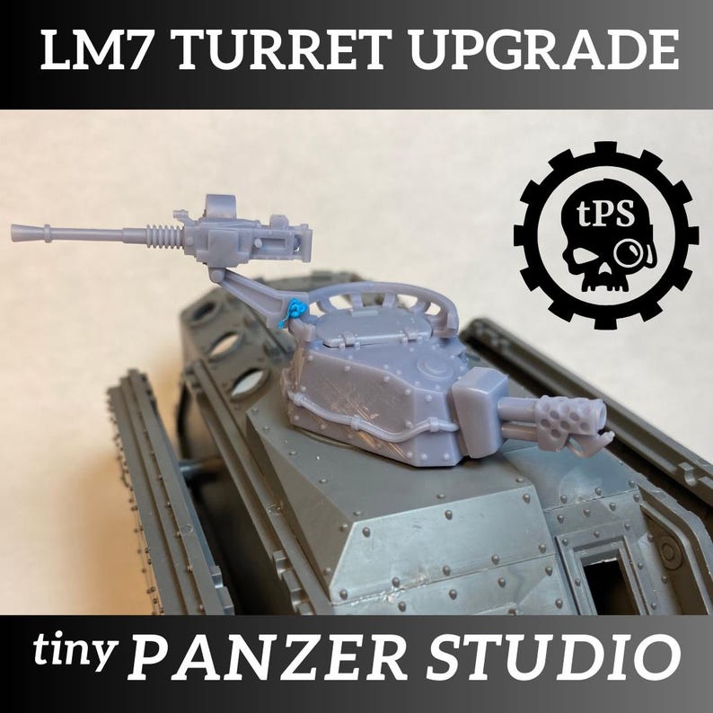 LM7 Turret for Sci-fi Armored Transports and Tanks - Etsy