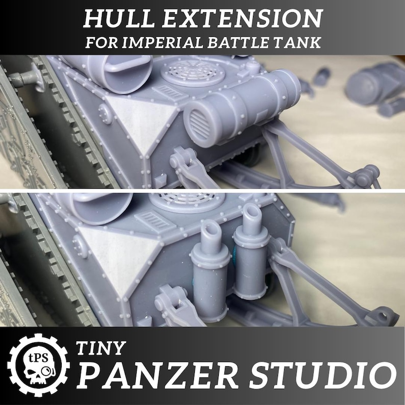 Hull Extension Kit for Sci-fi Tanks - Etsy