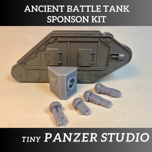 Sponson Kit for Ancient Battle Tank, Ball-mount - Etsy
