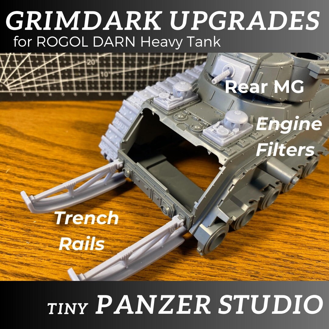 Grimdark Upgrade Kit for Heavy Tank - Etsy
