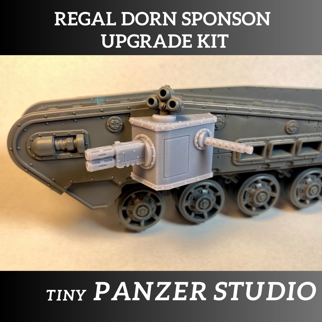 Sponson Kit for Imperial Heavy Tank Compatible With Warhammer 40k Rogal ...