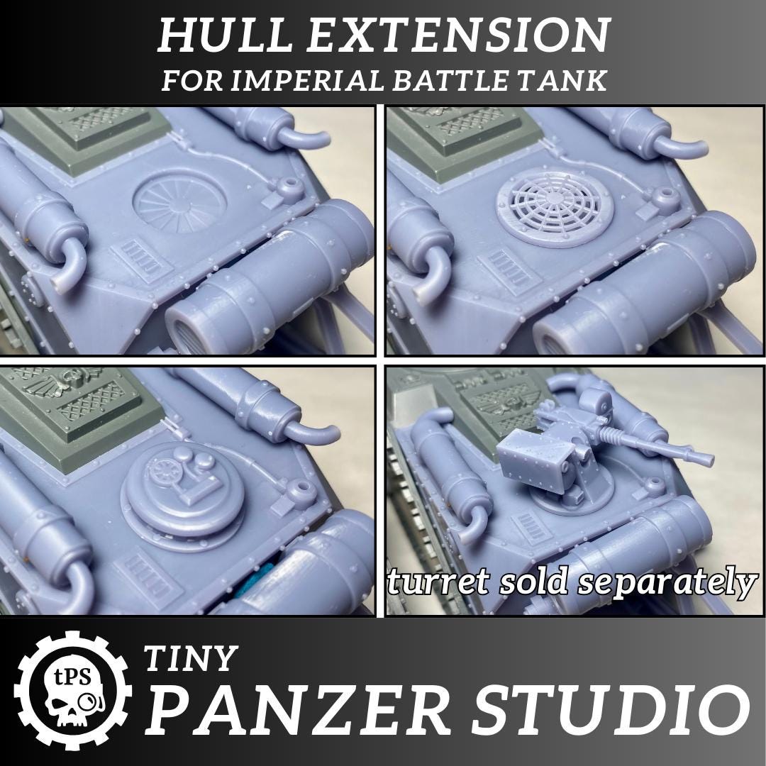 Hull Extension Kit for Sci-fi Tanks - Etsy