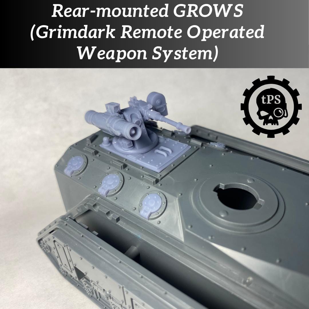 Rear-mounted Remote Turret for Imperial Transport - Etsy