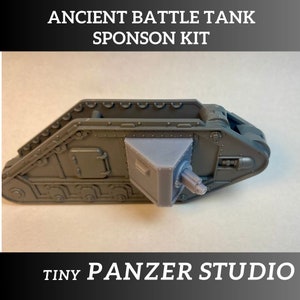 Sponson Kit for Ancient Battle Tank, Ball-mount - Etsy