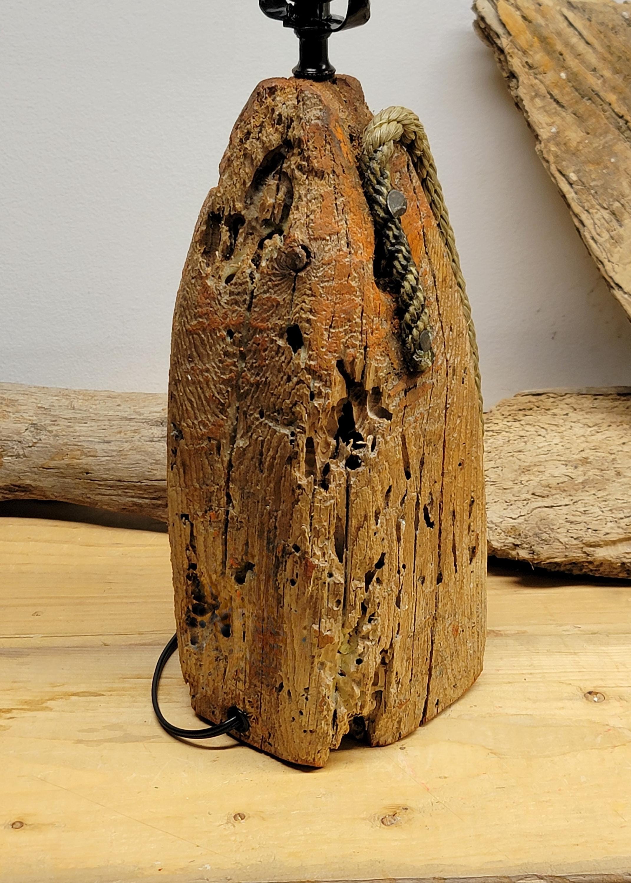 Antique Wooden Maine Lobster Buoy Lamp - Etsy