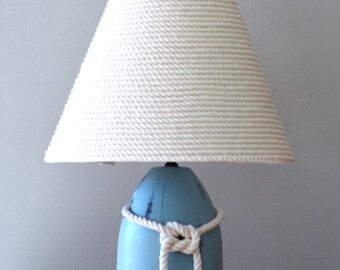 Lobster Buoy Lamp, Buoy Light, Nautical Lamp, Coastal Cottage Decor ...